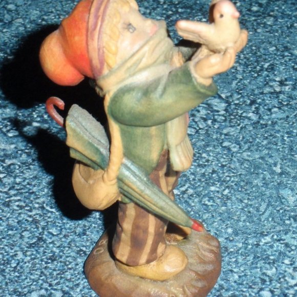 Anri | Art | 3 Anri Hand Carved Wooden Figurine Freedom Bound Boy ...